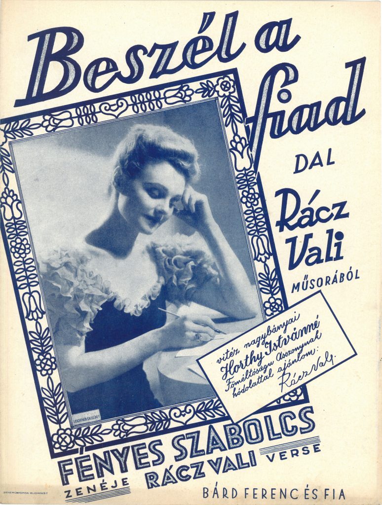 Sheet Music - Rácz Vali