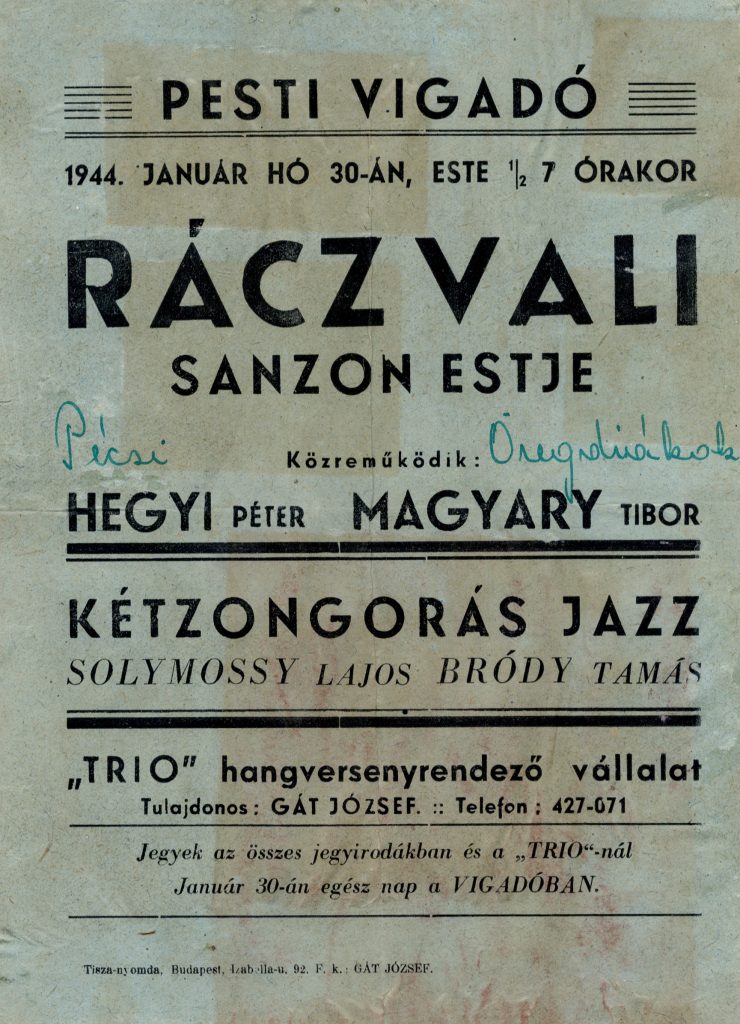 Posters - Rácz Vali